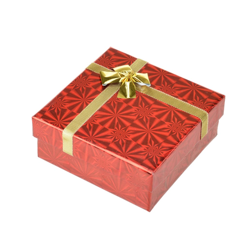 Hologram Red Bow Boxes